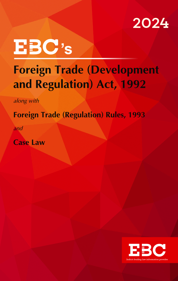 Foreign Trade (Development & Regulation) Act, 1992Bare Act (Print/eBook)